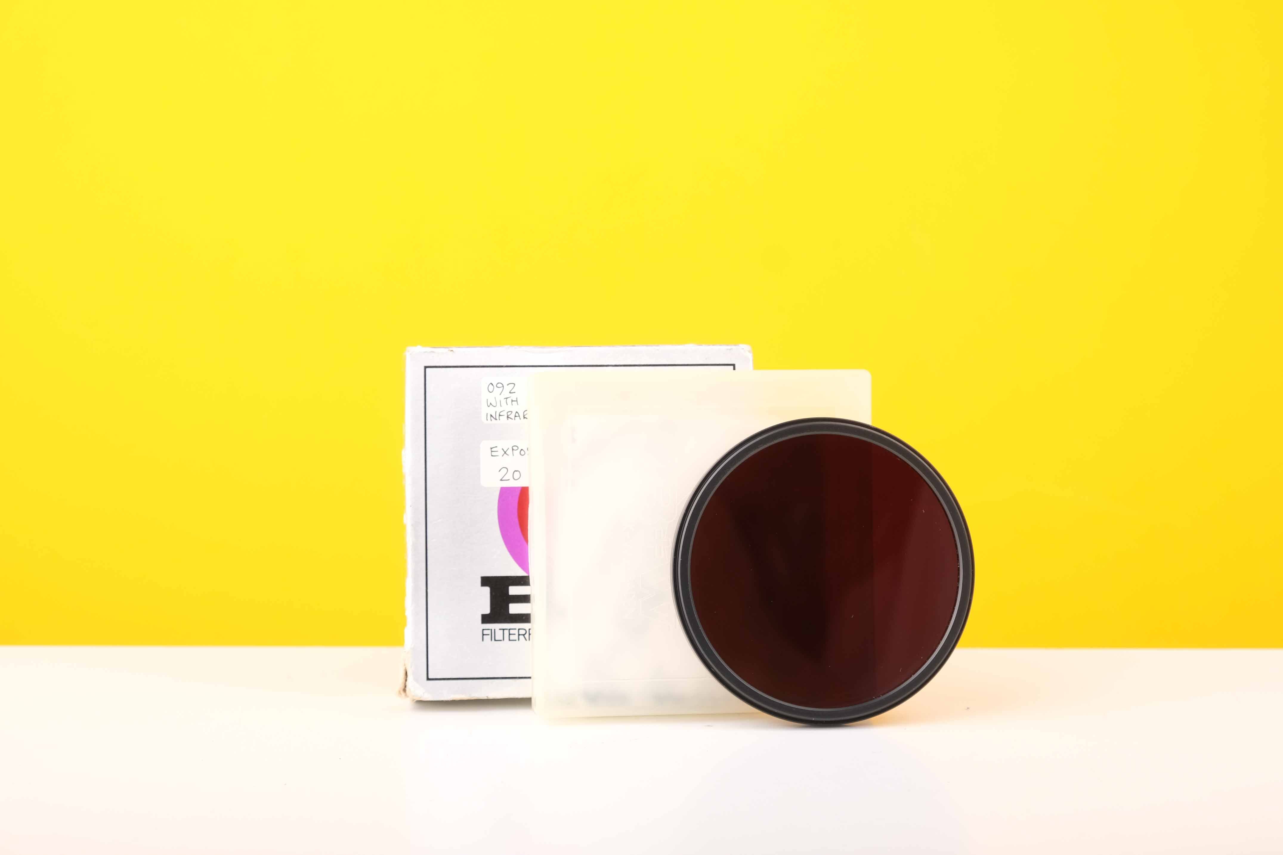 B+W Filter 77mm 092 Deep Red – Vintage Camera Hut