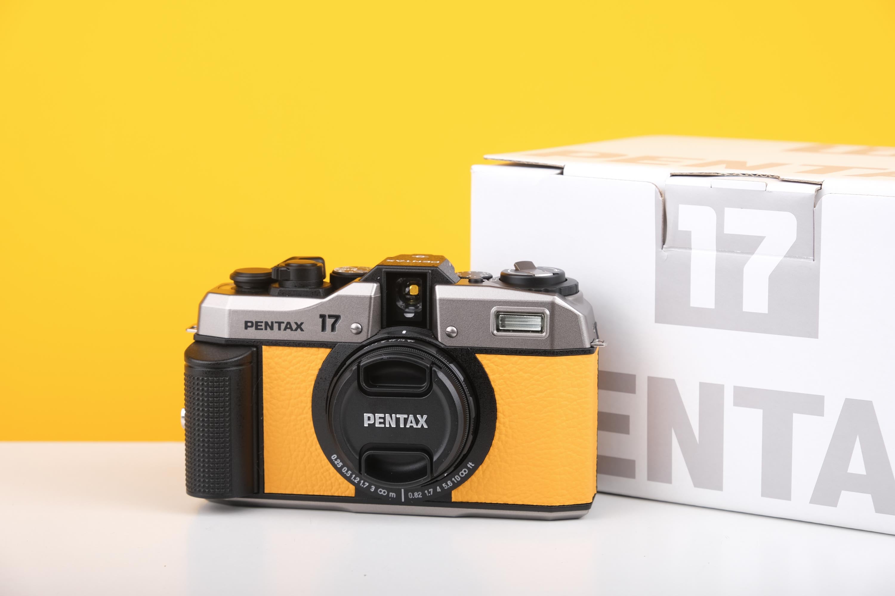 Pentax 17 35mm Half Frame Film Camera Yelow Skin – Vintage Camera Hut