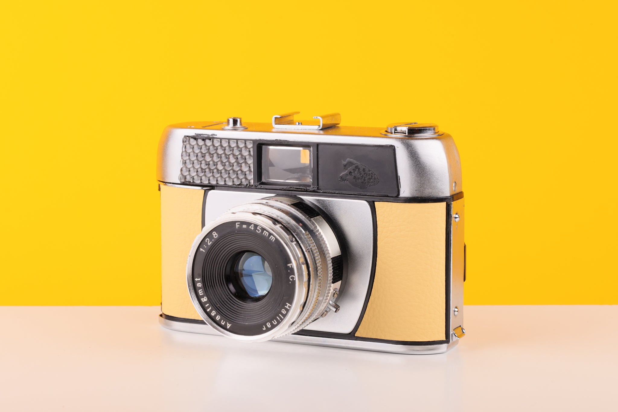 Halina Paulette Electric 35mm Viewfinder Film Camera with Halinar 45mm ...