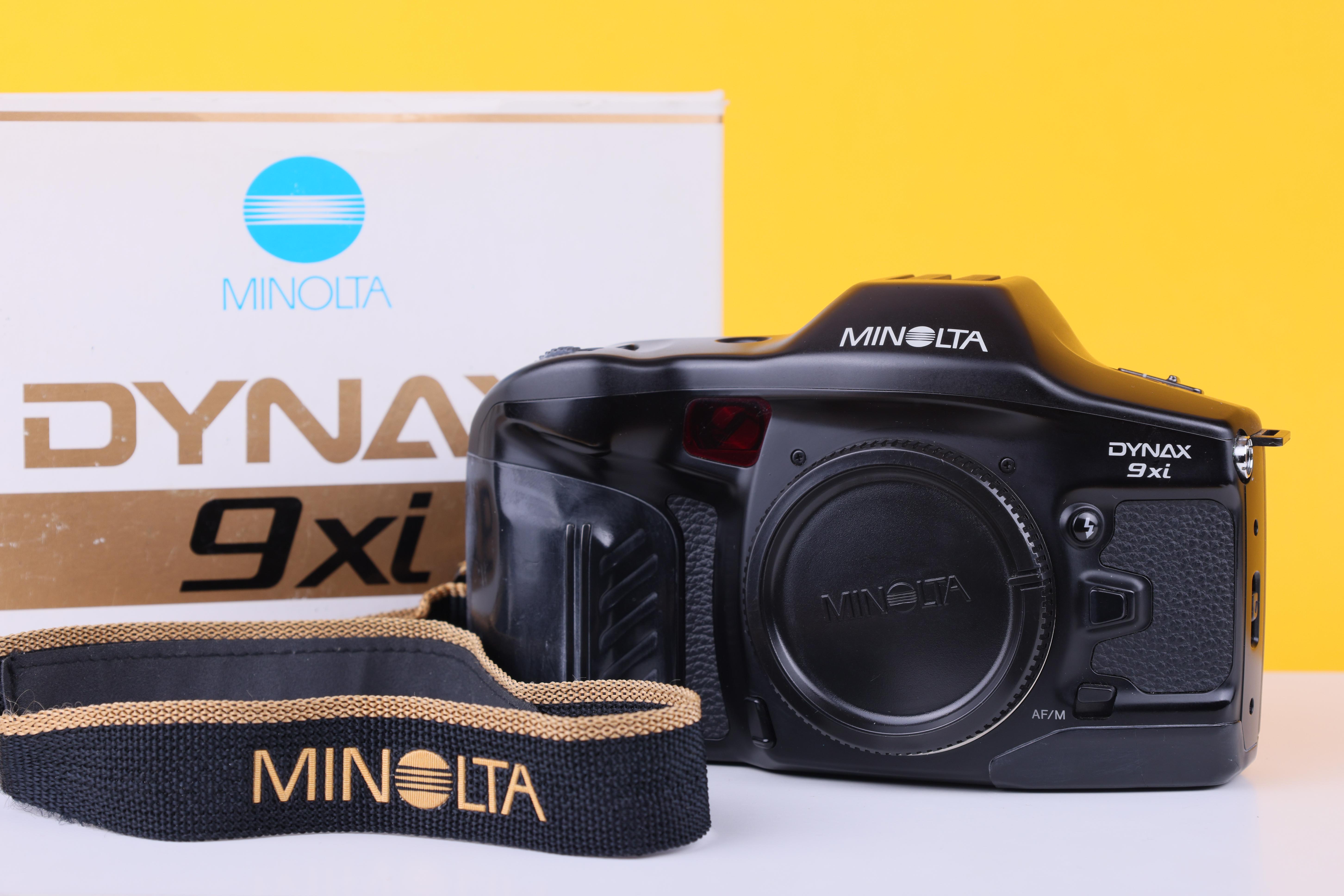 Minolta Dynax 9xi 35mm SLR Film Camera Body Only Boxed – Vintage Camera Hut