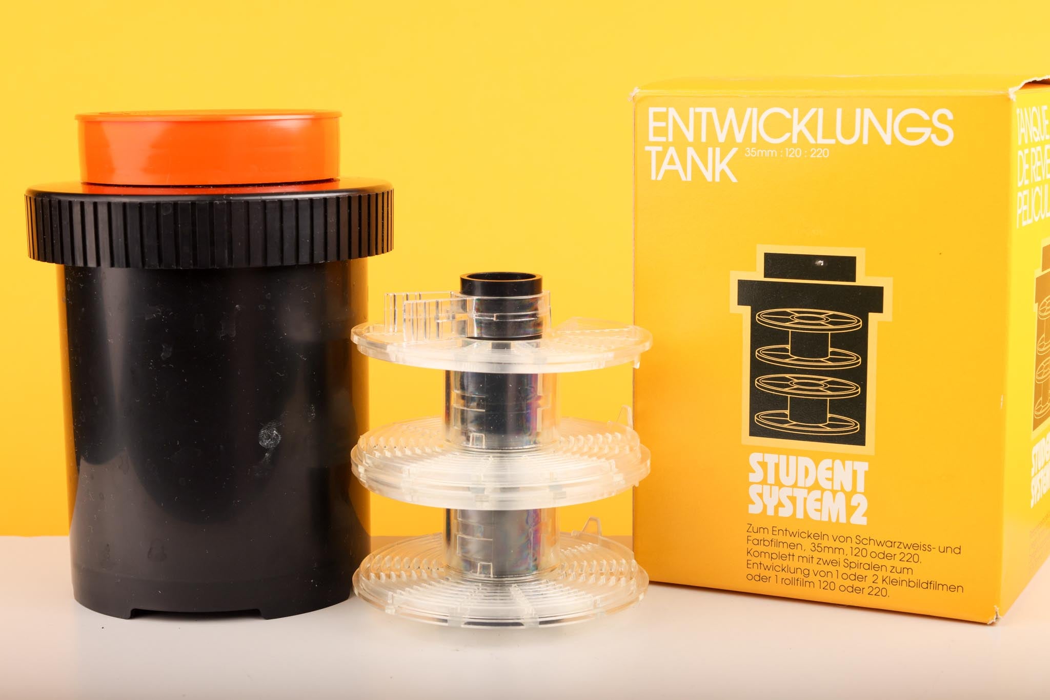 Universal Developing Tank with 2 Reels – Vintage Camera Hut