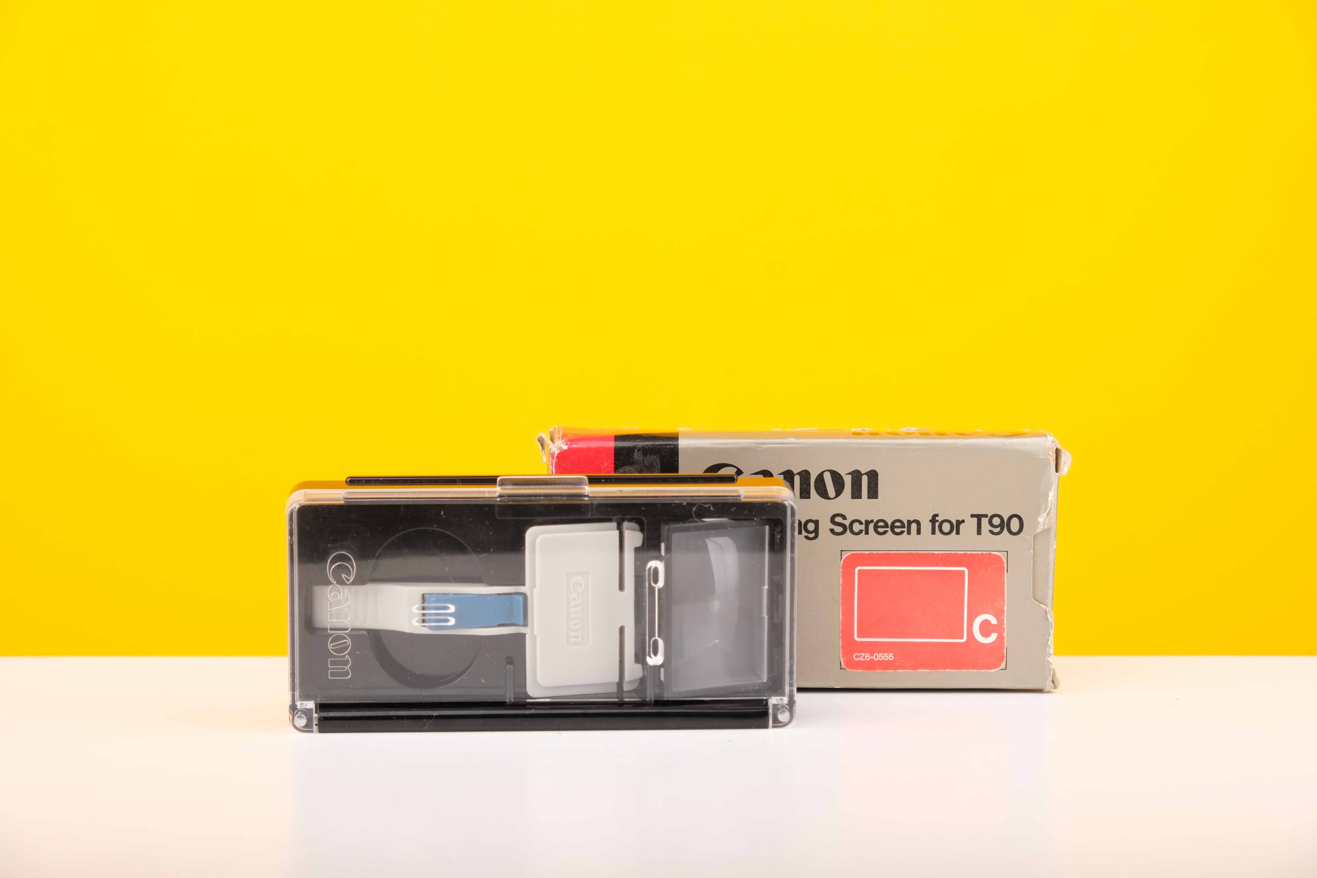 Canon Focusing Screen for T90 Type C – Vintage Camera Hut