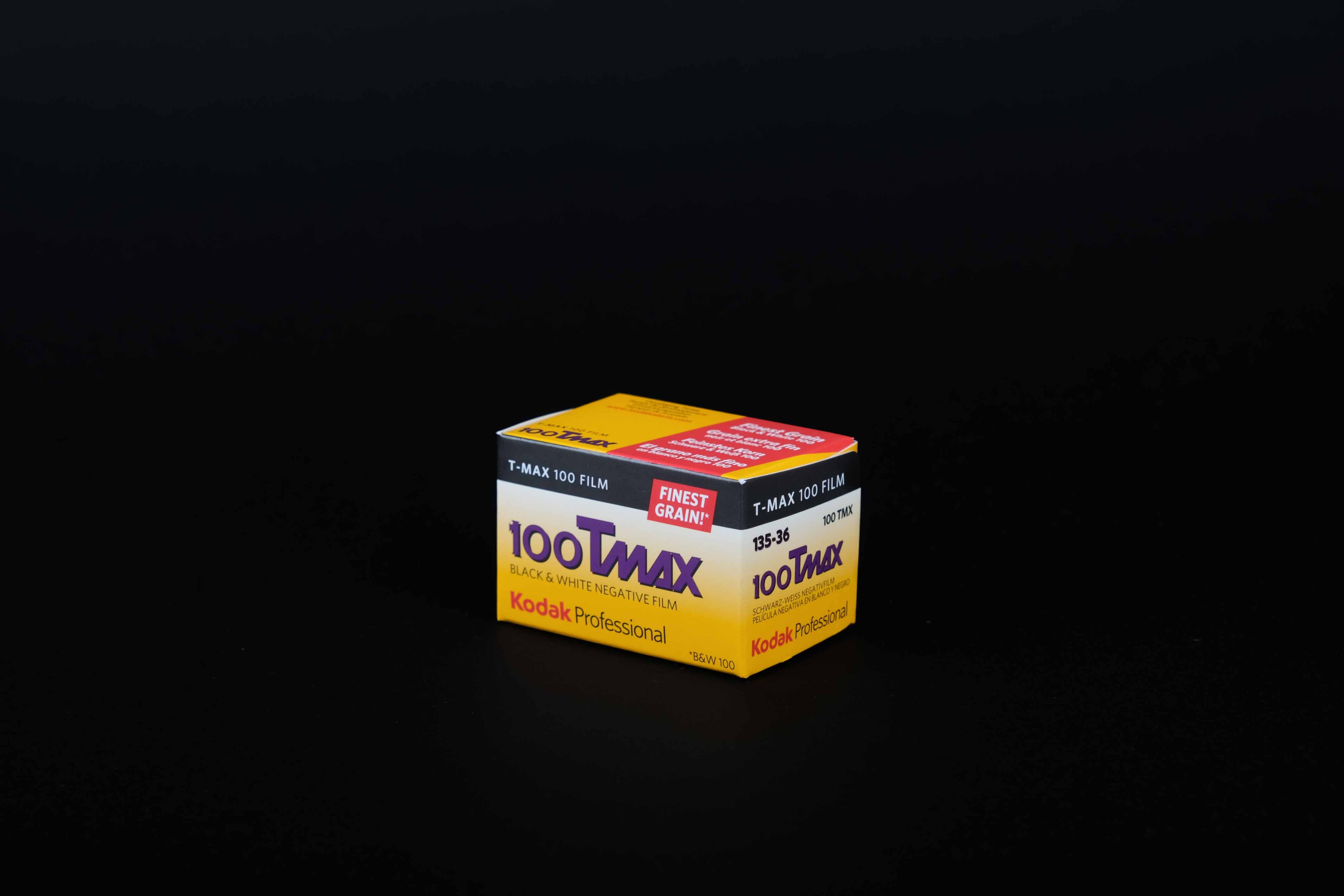 Kodak 100 T Max 35mm Black & White Film 36 exp – Vintage Camera Hut
