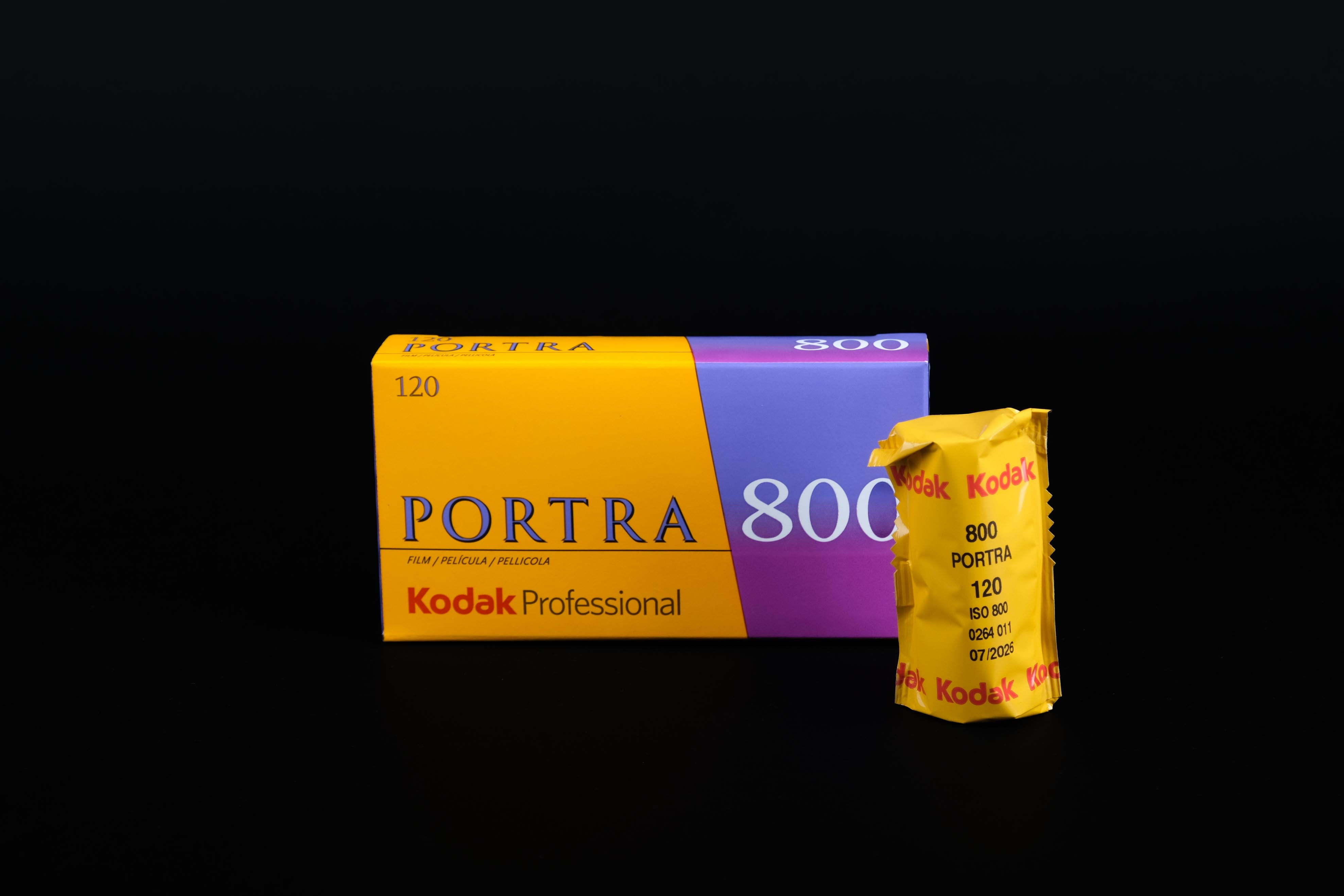 Kodak Portra 800 120 Colour Film – Vintage Camera Hut